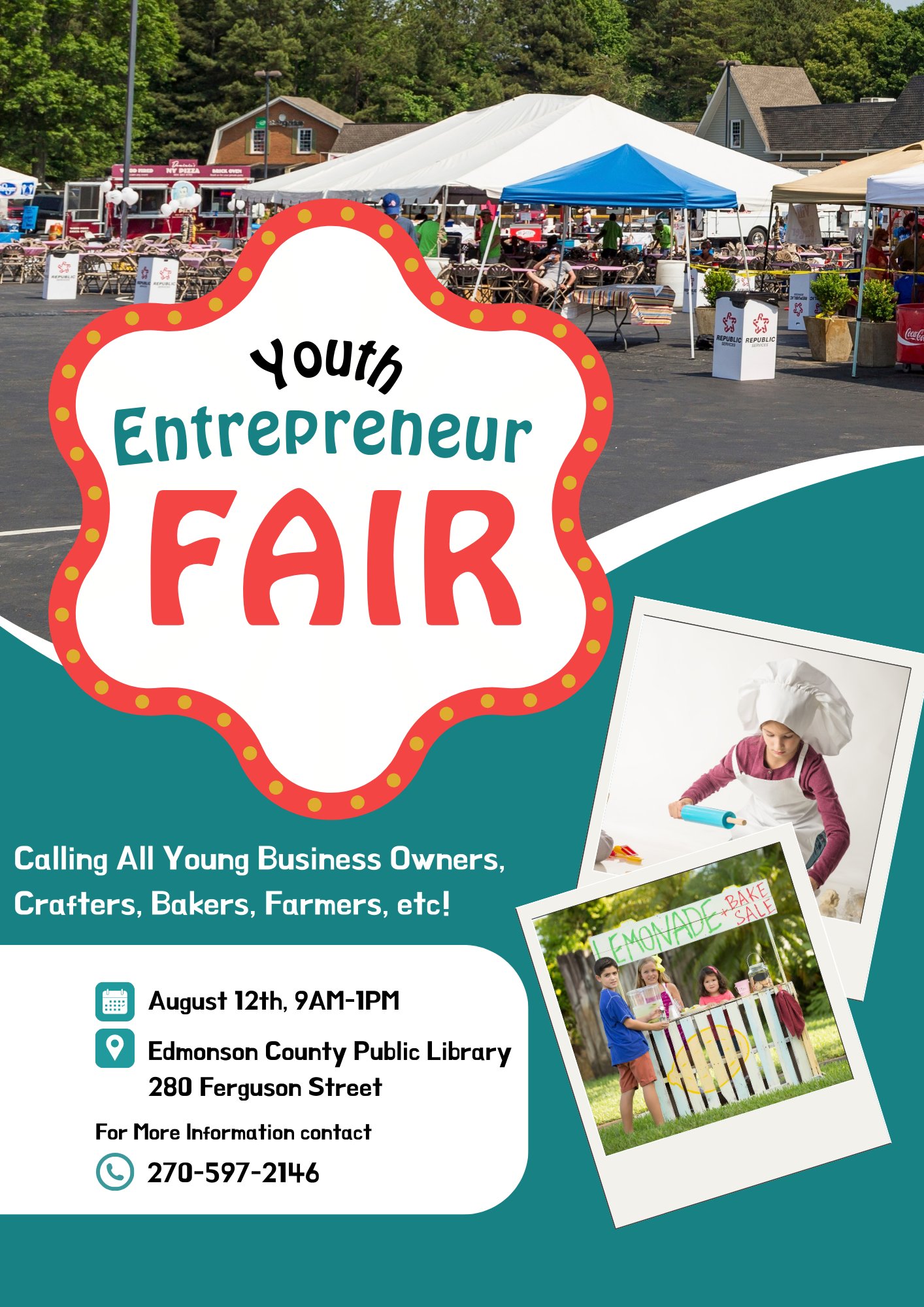 Youth Entrepreneur Fair - Edmonson County Tourism