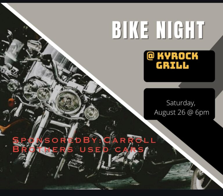 Kyrock Grill Bike Night - Edmonson County Tourism